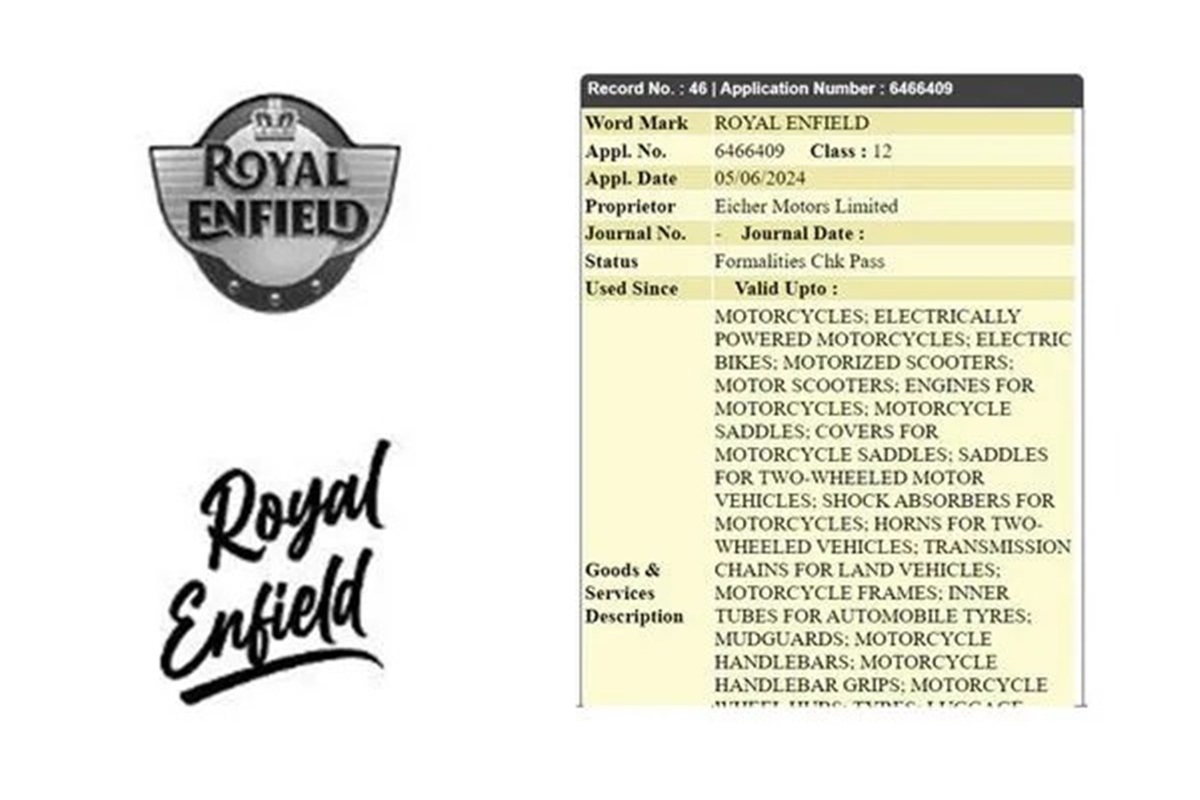 Royal Enfield registra 2 nuevos logotipos para los próximos modelos